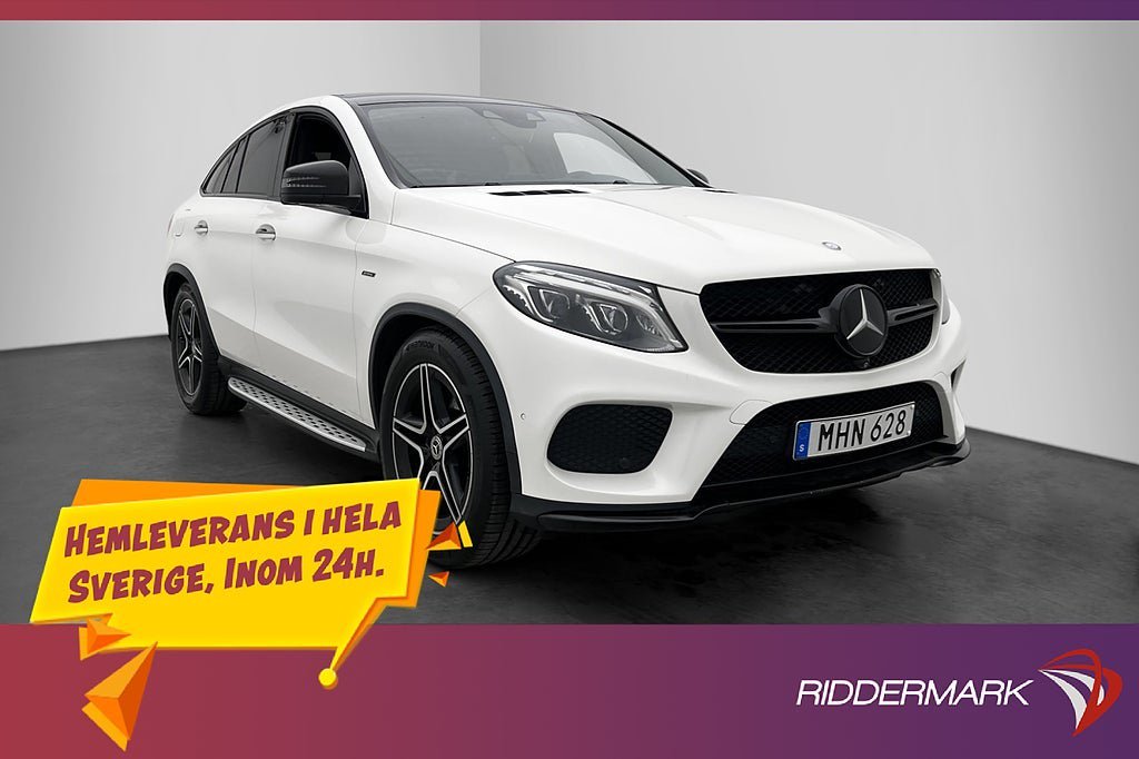 Mercedes-Benz GLE Coupé 450 AMG Pano Värmare H K Drag 360° 2016, SUV ...