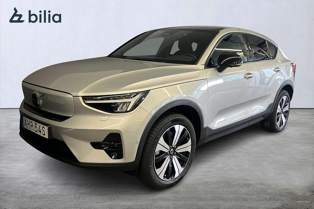 Volvo C40 Recharge Twin Ultimate Tillbehörs Drag Tonade rutor 2023 ...